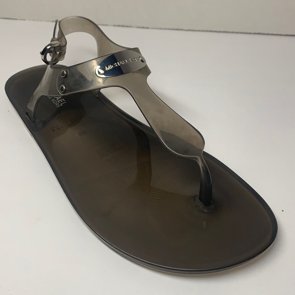 MICHAEL Michael Kors | Shoes | Michael Kors Mk Plate Jelly Pvc Smoke ...